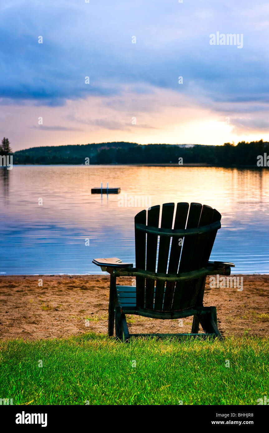 Adirondack lake sunset hi-res stock photography and images - Alamy