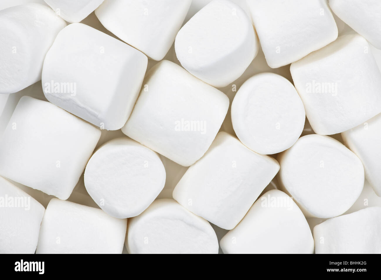 Fluffy round marshmallows background sweet hi-res stock photography and ...