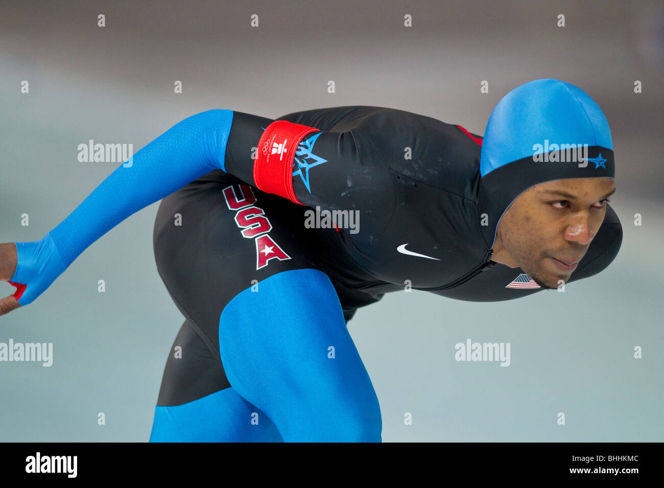 African man speed skating hi-res stock photography and images - Alamy