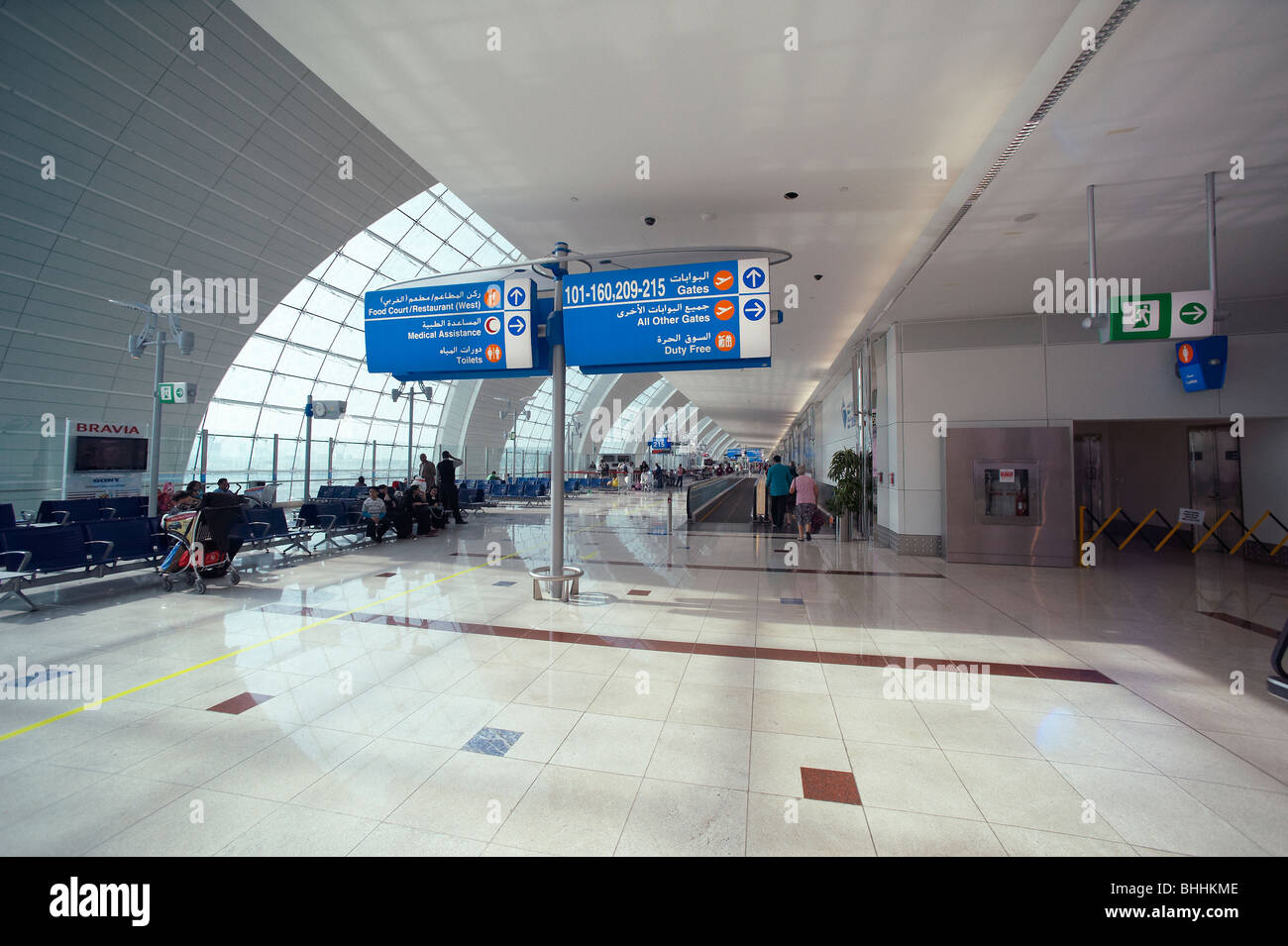 Dibai International Airport Stock Photo - Alamy