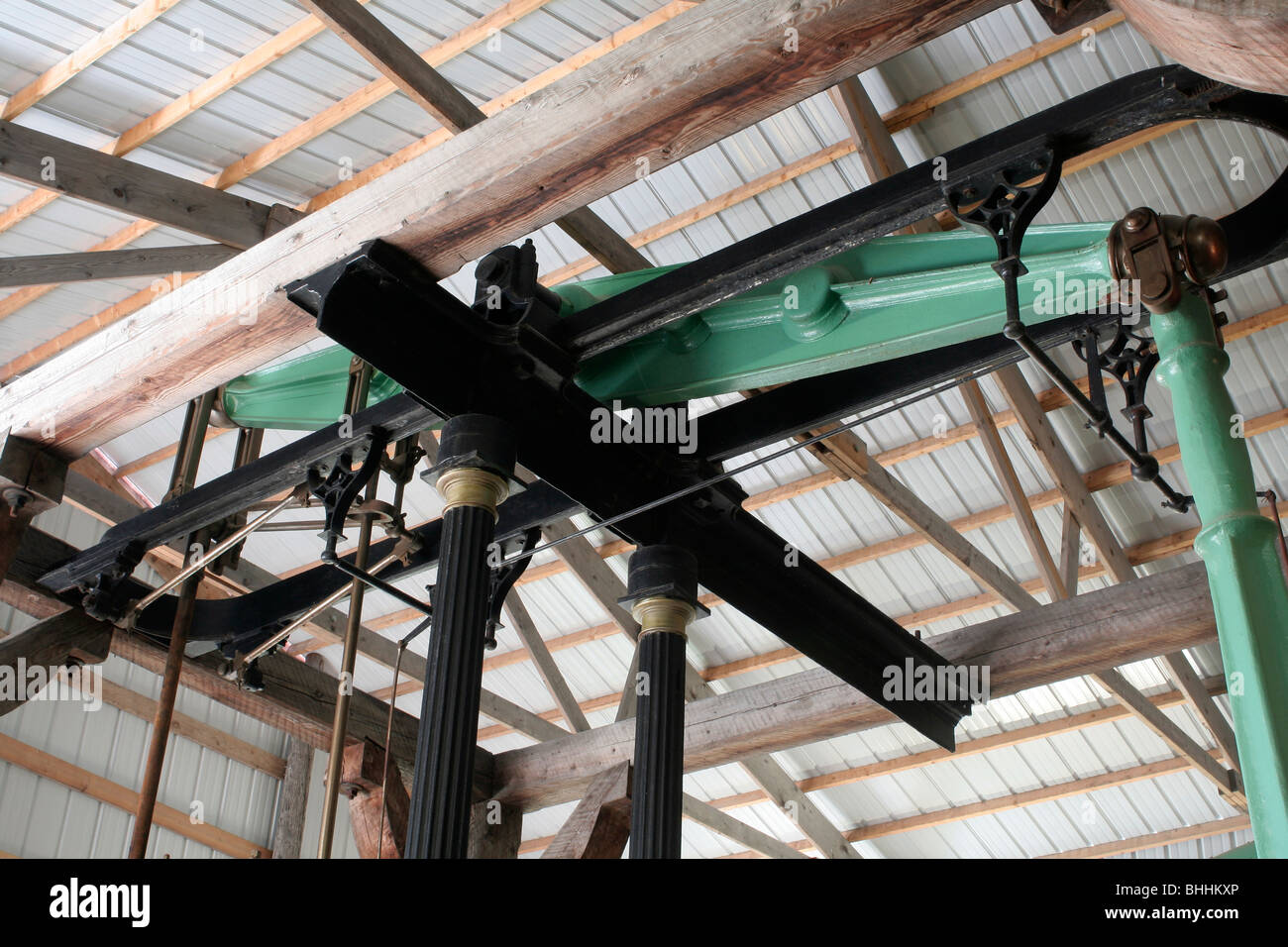 Rocking beam of Watt steam engine Stock Photo - Alamy