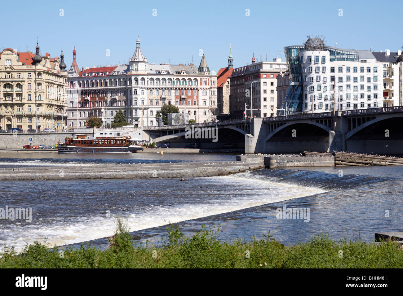 River Vltava embankment Stock Photo - Alamy