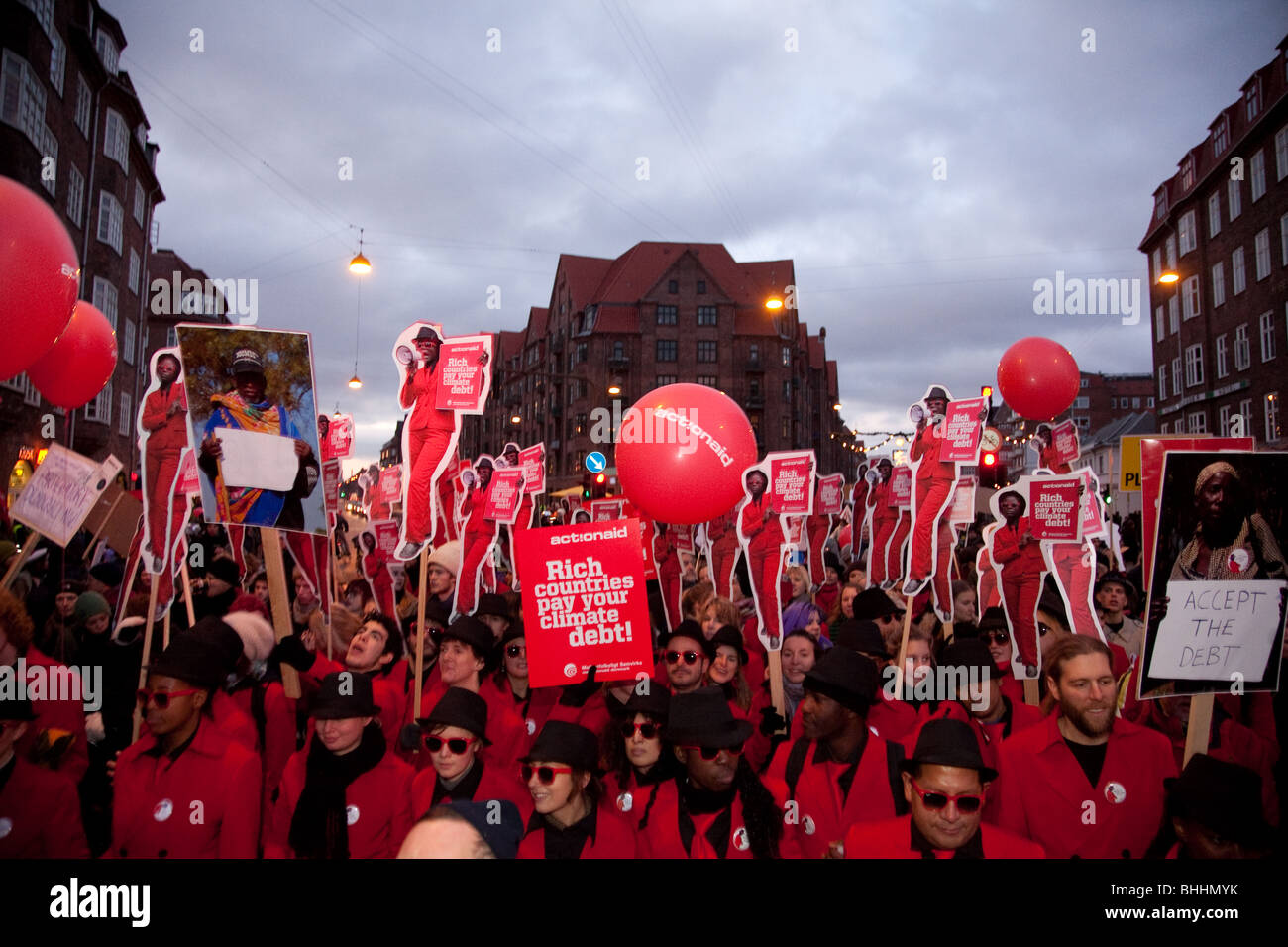 The great march on the Day of Global Action Dec 12 in connection with ...