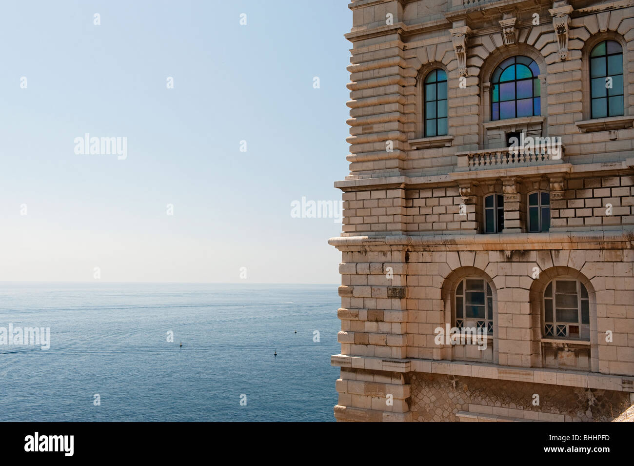 The Oceanographic Museum, Monaco-Ville, Le Rocher, Monaco Stock Photo ...