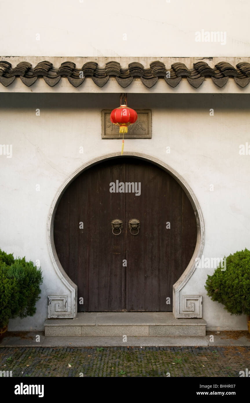 Traditional Chinese architecture of Zhouzhuang, Jiangsu province, China ...
