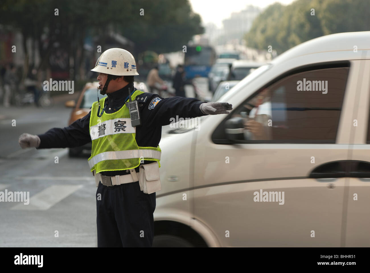 China traffic policeman hi-res stock photography and images - Alamy