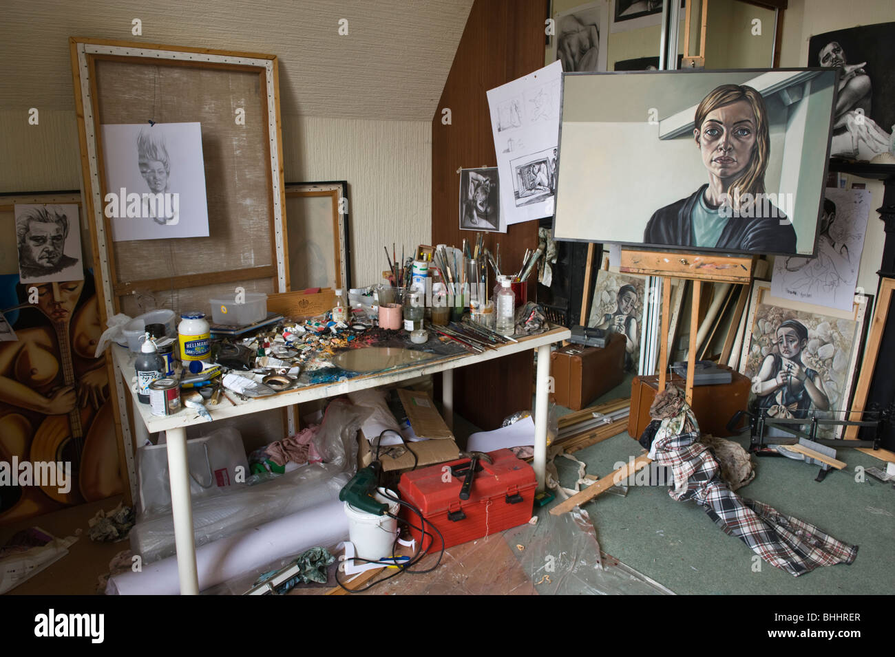 Corrie painting hi-res stock photography and images - Alamy