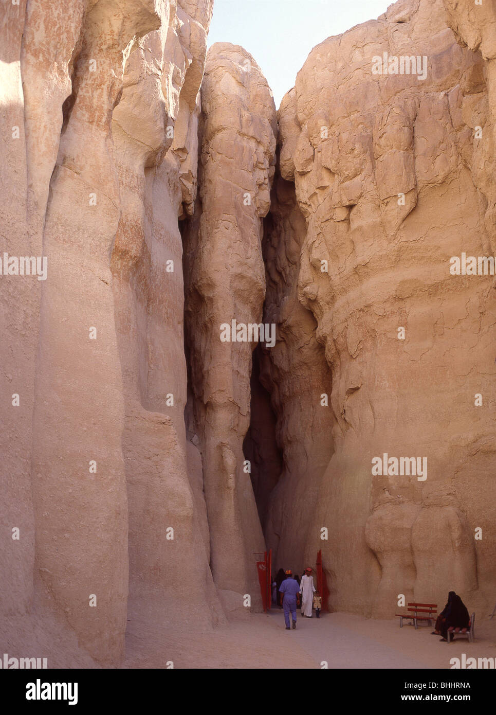 Entrance to desert caves, Saudi Arabia Stock Photo - Alamy