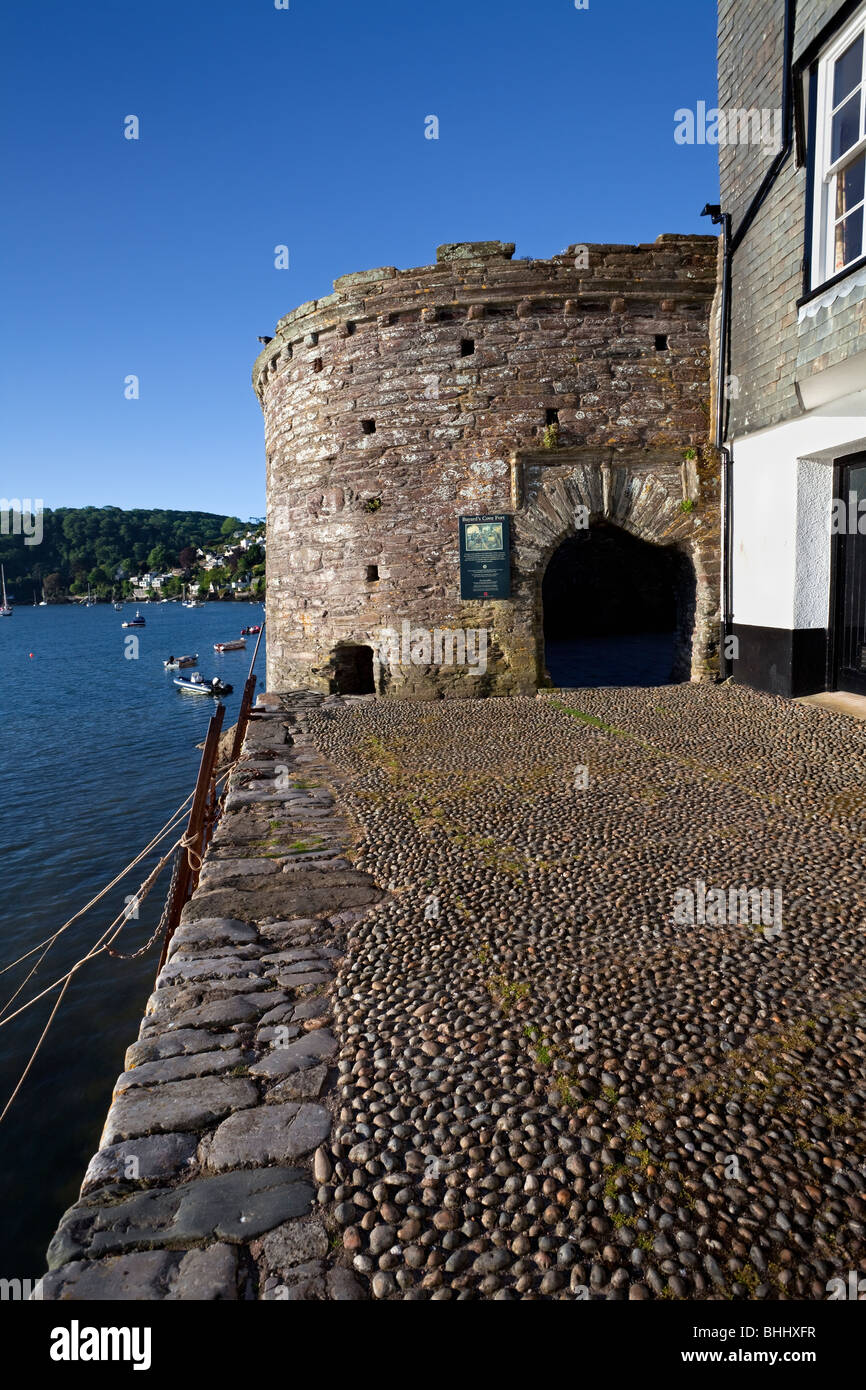 Bayard's Cove Fort, Dartmouth, Devon, England, United Kingdom Stock ...