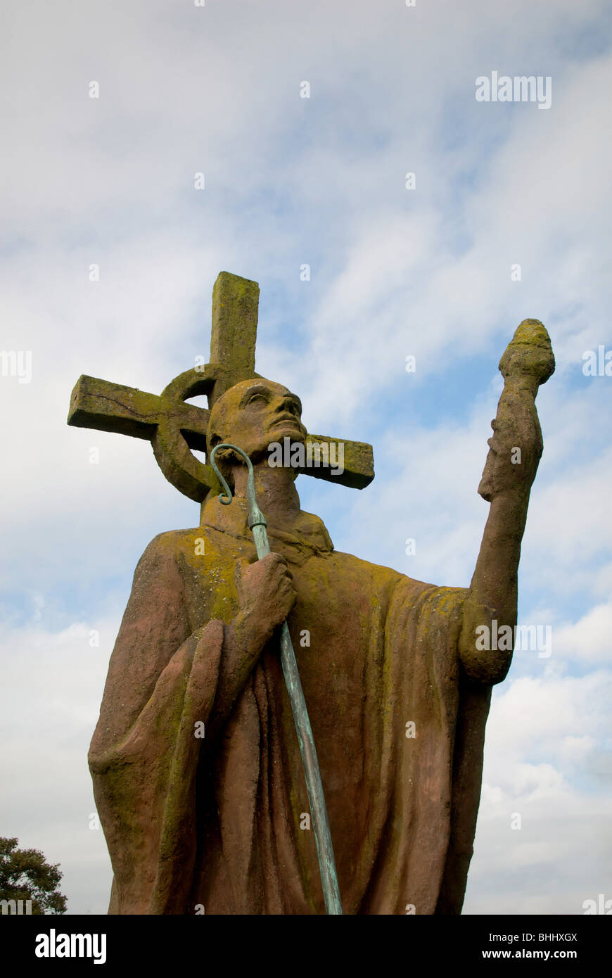 Holy Island Lindisfarne Northumbria Castle Priory Stock Photo - Alamy