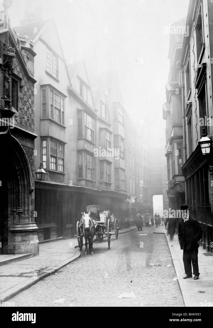 Cloth Fair, London. Artist: Anon Stock Photo - Alamy
