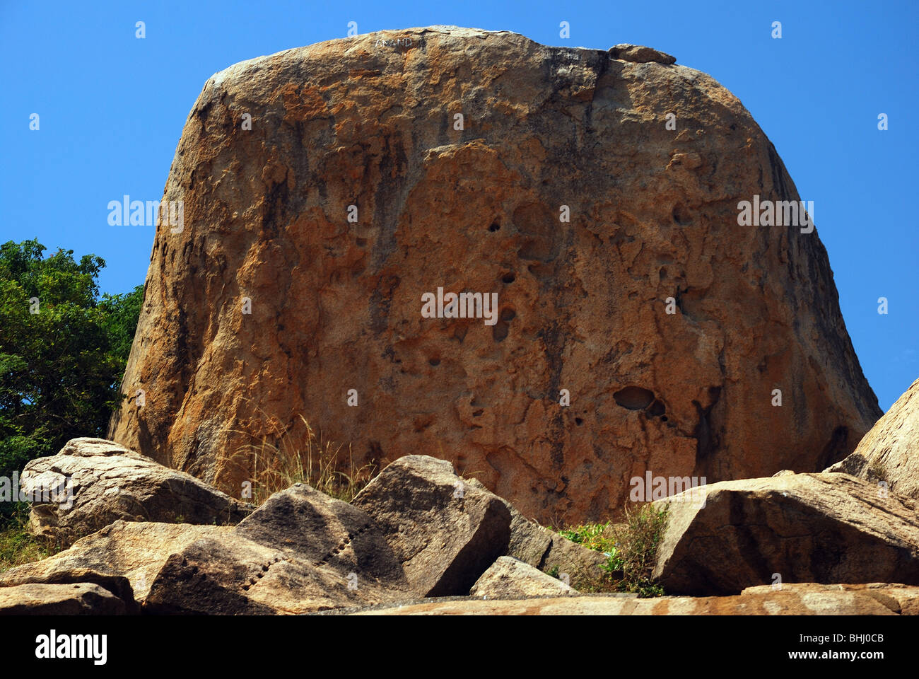Big Single Rock Stock Photo - Alamy
