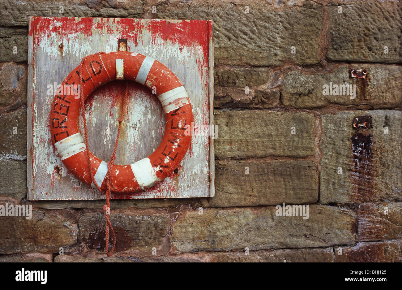 old life belt Stock Photo - Alamy
