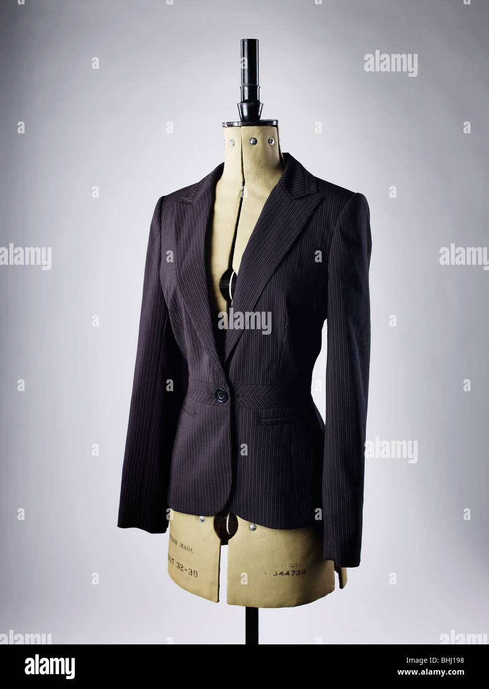 tailors dummy jacket dress maker sew sewing tailor Stock Photo - Alamy