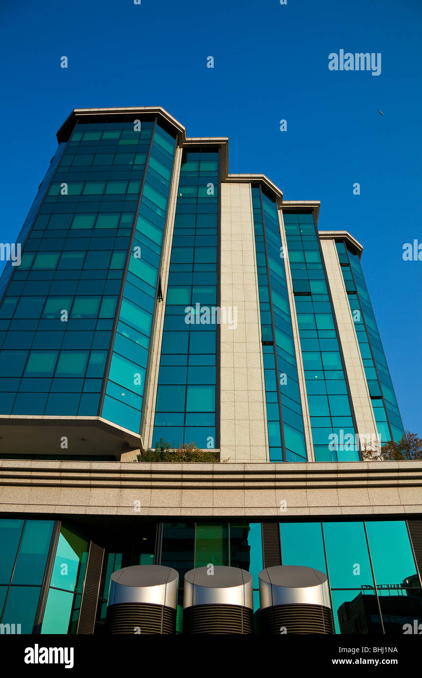 Delta Holding, New Belgrade, modern building Stock Photo - Alamy