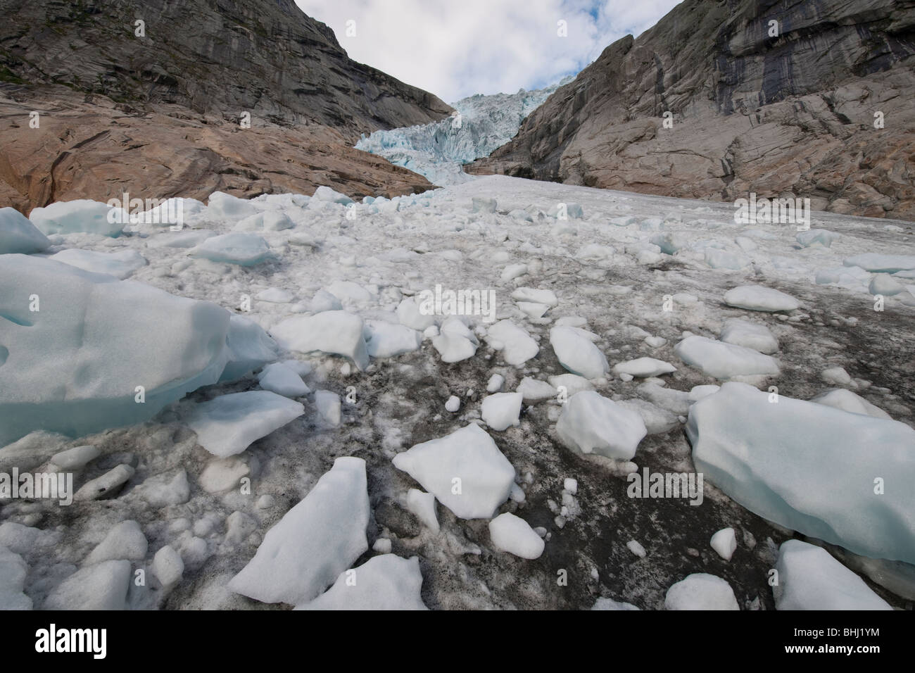 Norwegian glacier Jostedalsbreen Stock Photo - Alamy