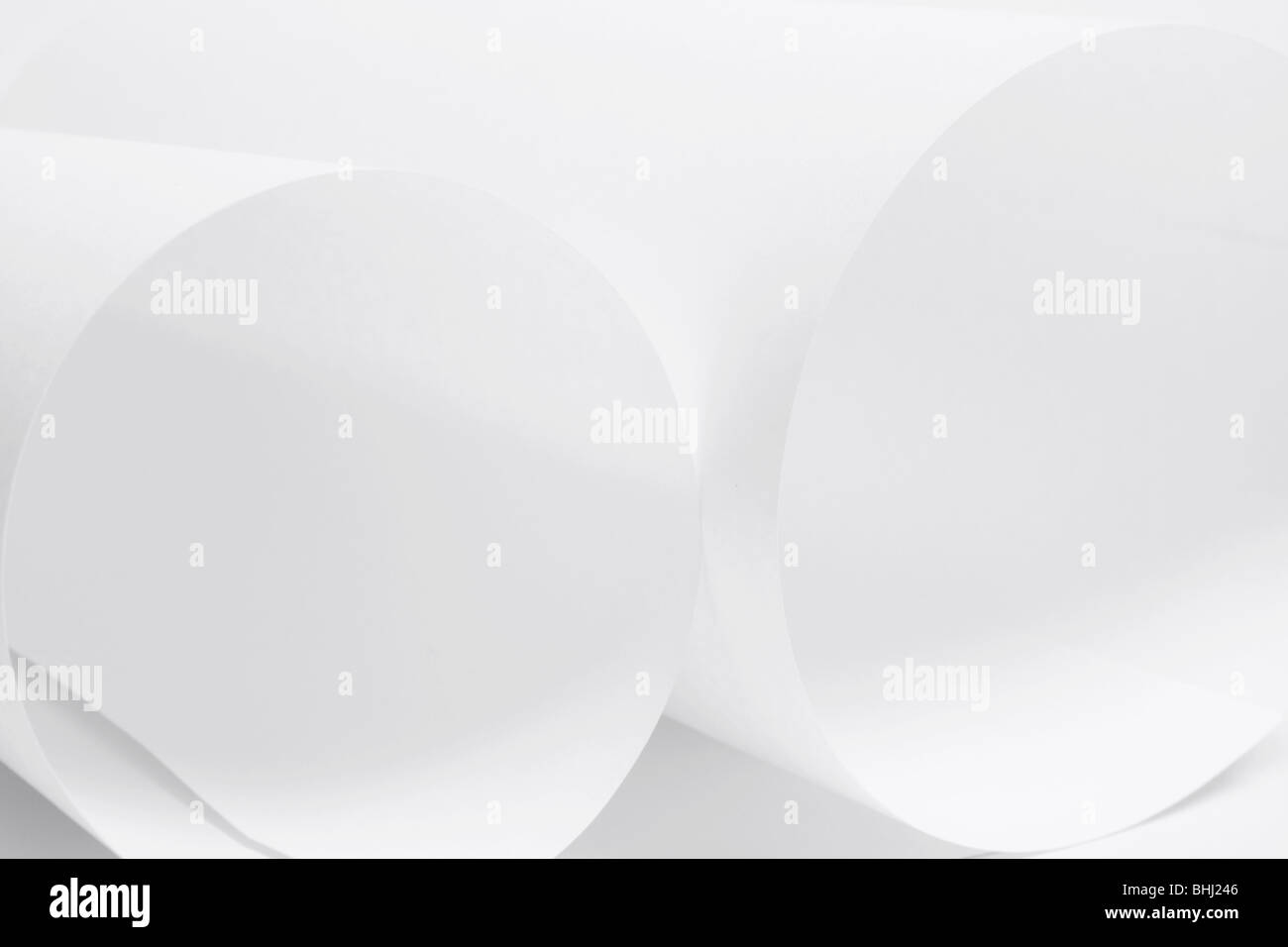 Rolled Up Paper Stock Photo - Alamy