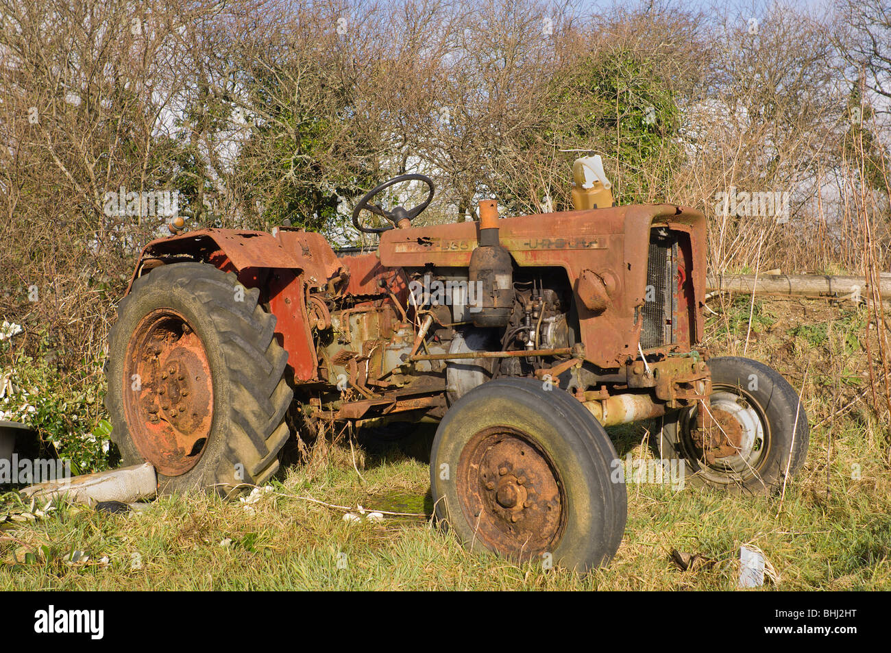 Rusty Old Farm Tractor Stock Photos & Rusty Old Farm Tractor Stock ...