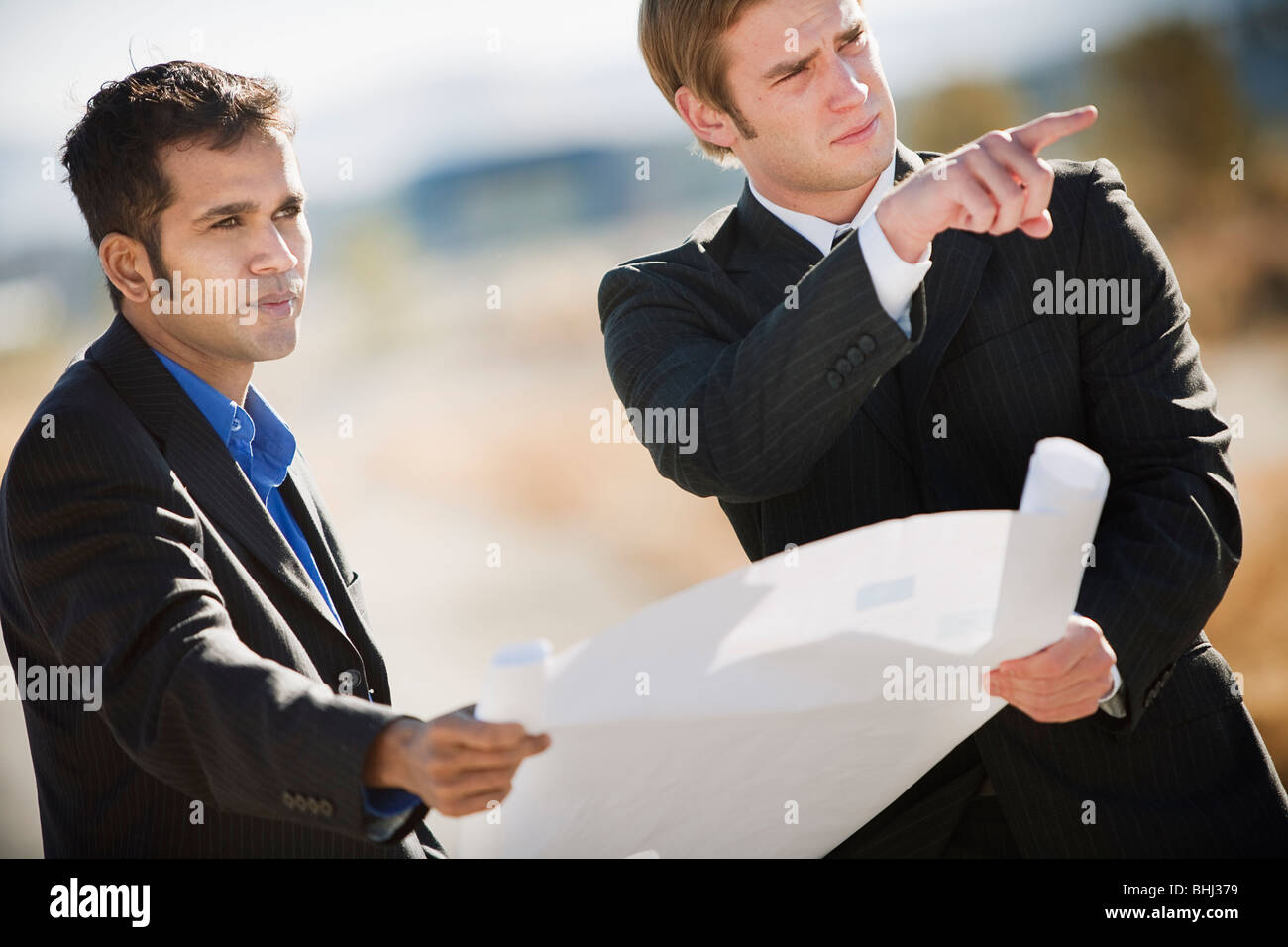 Drawing of person pointing up hi-res stock photography and images - Alamy