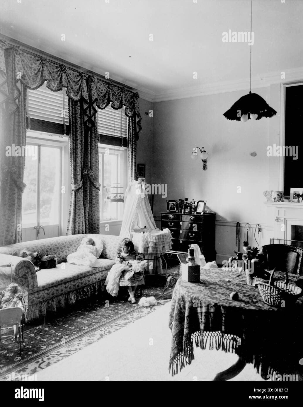 English nursery Black and White Stock Photos & Images - Alamy