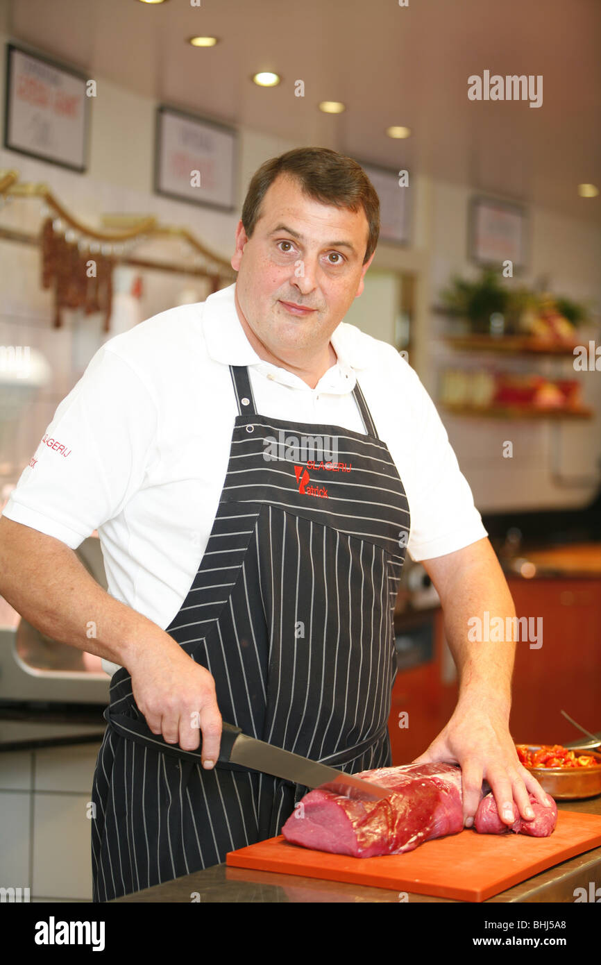 Butcher knives hi-res stock photography and images - Alamy