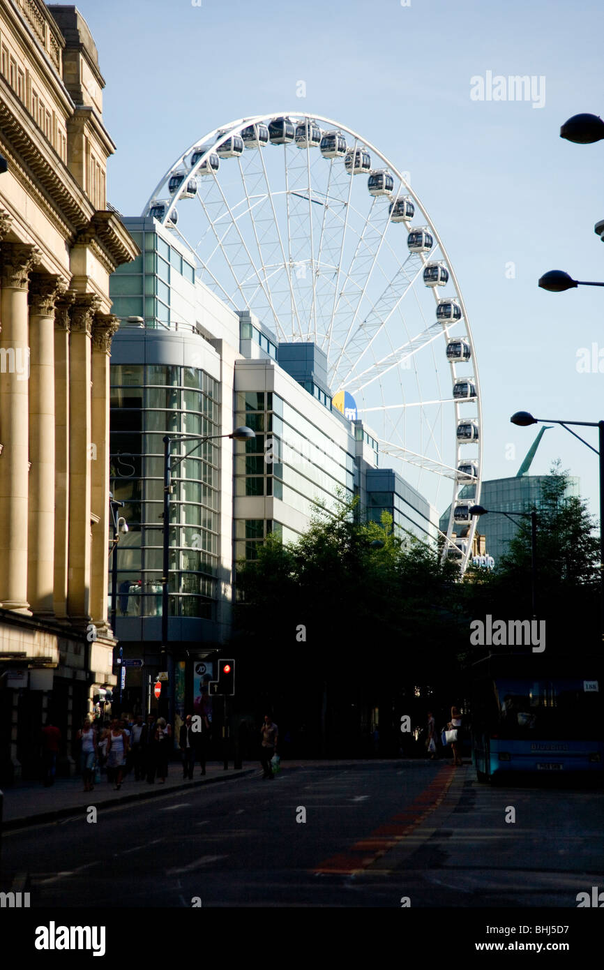 The Royal Exchange Building on Cross Street with the Manchester Evening ...