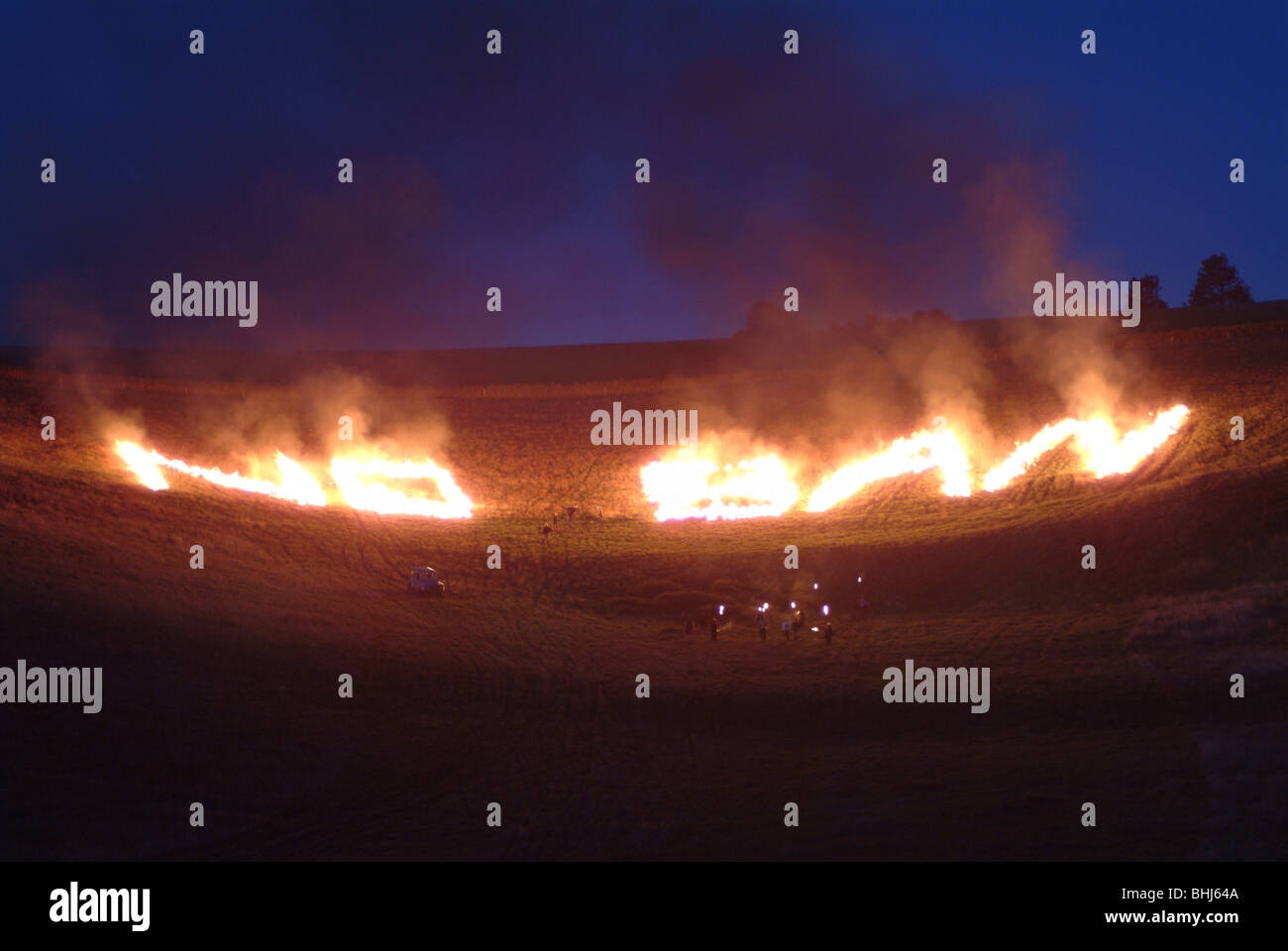 A protest against the fox hunting ban Stock Photo - Alamy