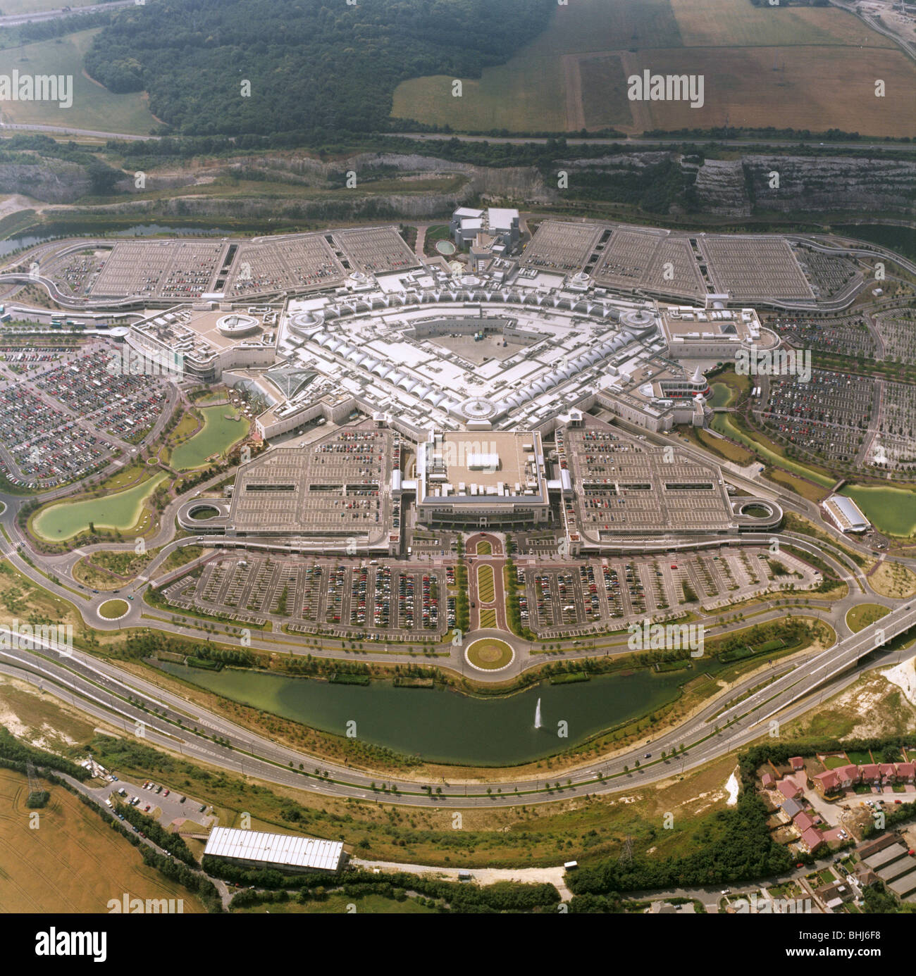 Bluewater shopping centre, near Stone, Kent, July 1999. Artist: EH ...
