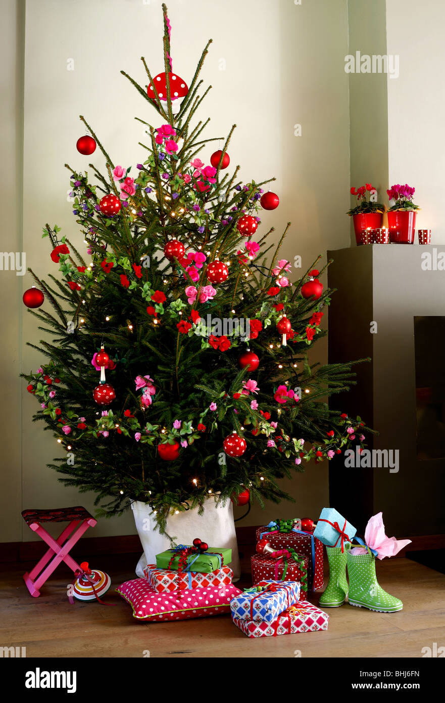 A Christmas tree Stock Photo - Alamy