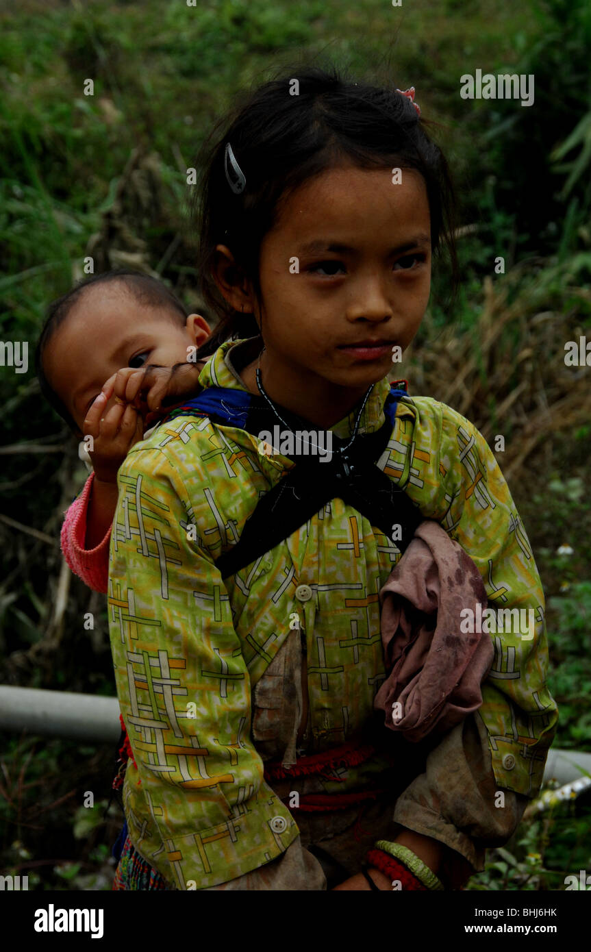 Girl Looking After Baby Brother High Resolution Stock Photography and ...
