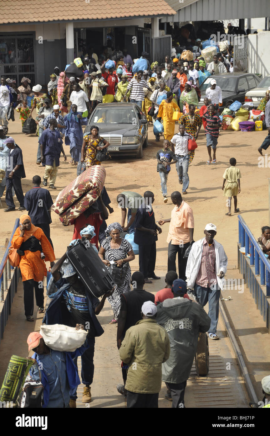 Gambia river ferry hi-res stock photography and images - Alamy