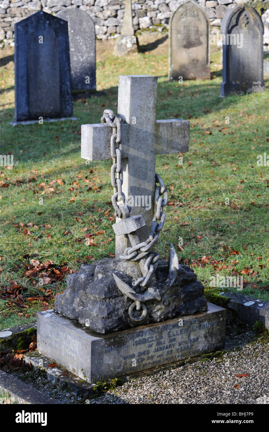 Anchor cross hi-res stock photography and images - Alamy