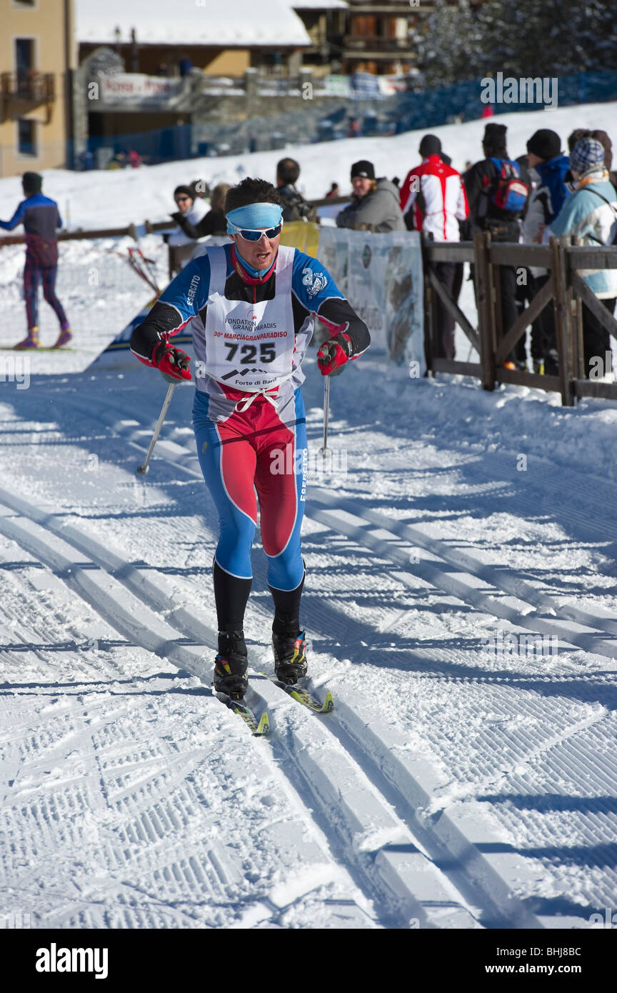 Long distance ski competition hi-res stock photography and images - Alamy