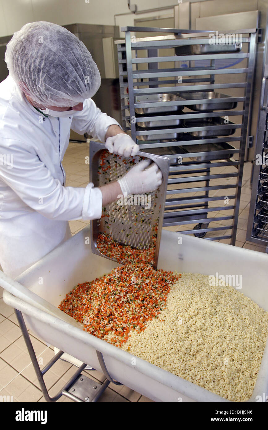 MAIN KITCHEN FOR THE CITY OF LE MANS (72), FRANCE Stock Photo - Alamy