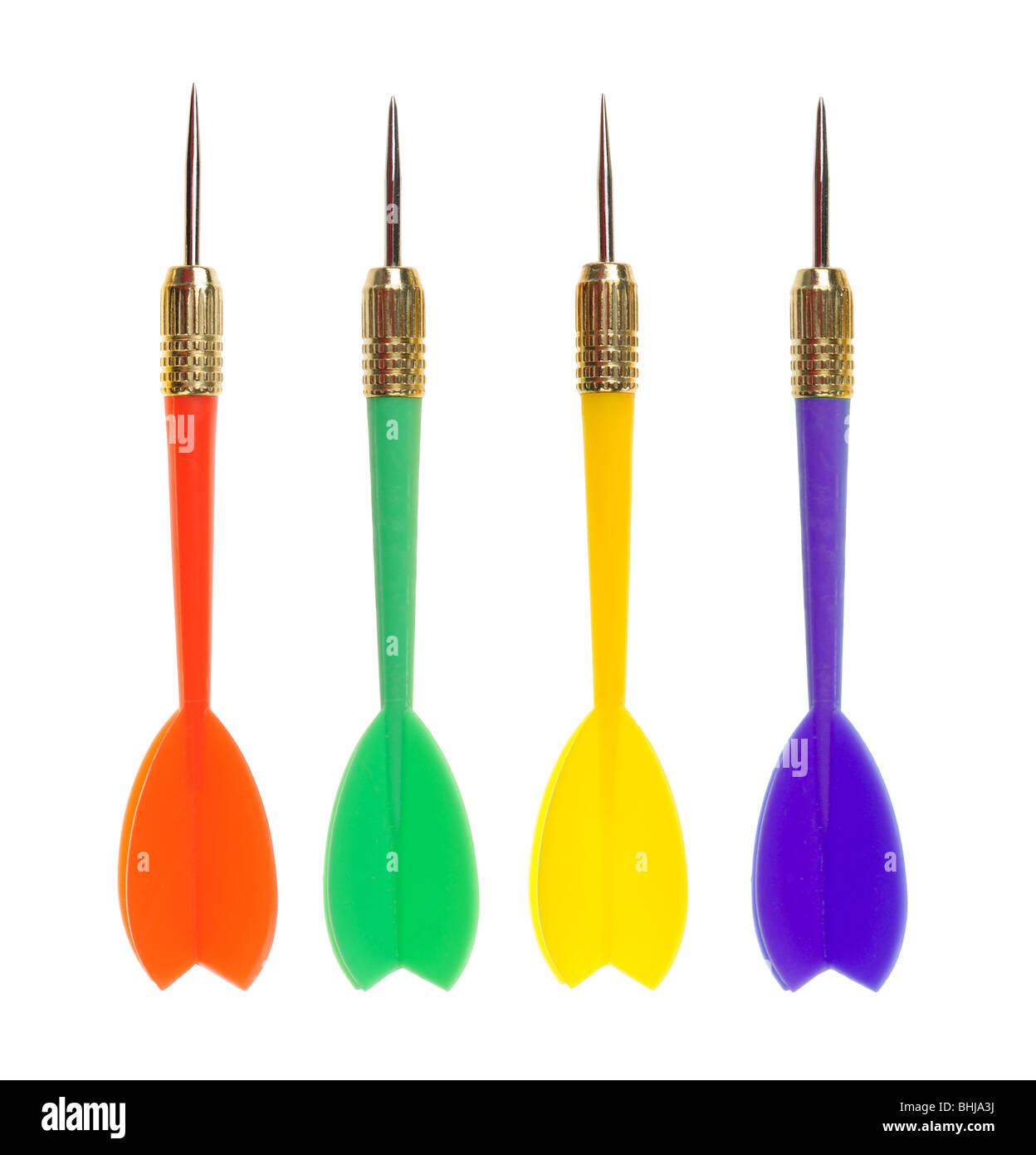 Game darts. It is isolated on a white background Stock Photo - Alamy