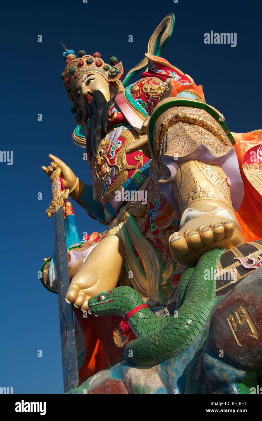 temple on the kaohsiung lotus pond Stock Photo - Alamy