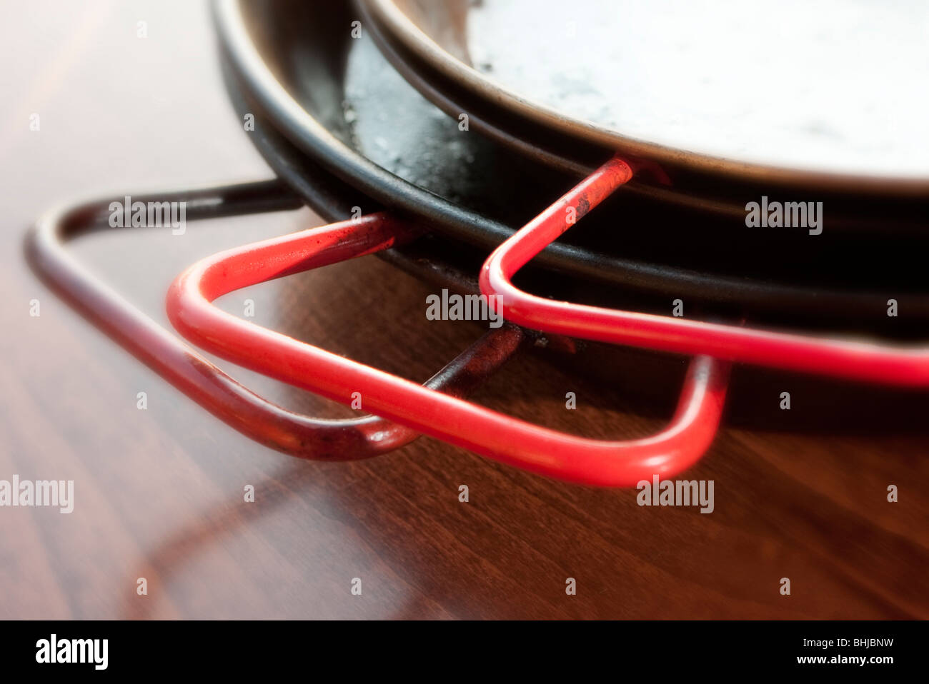 closeup of stack of pans Stock Photo - Alamy