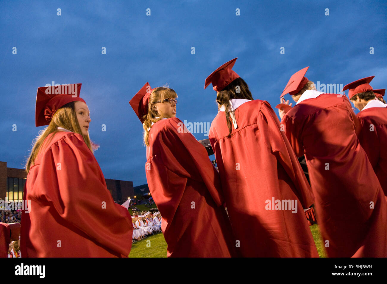 Graduation at Durango High School in Durango, Colorado Stock Photo - Alamy