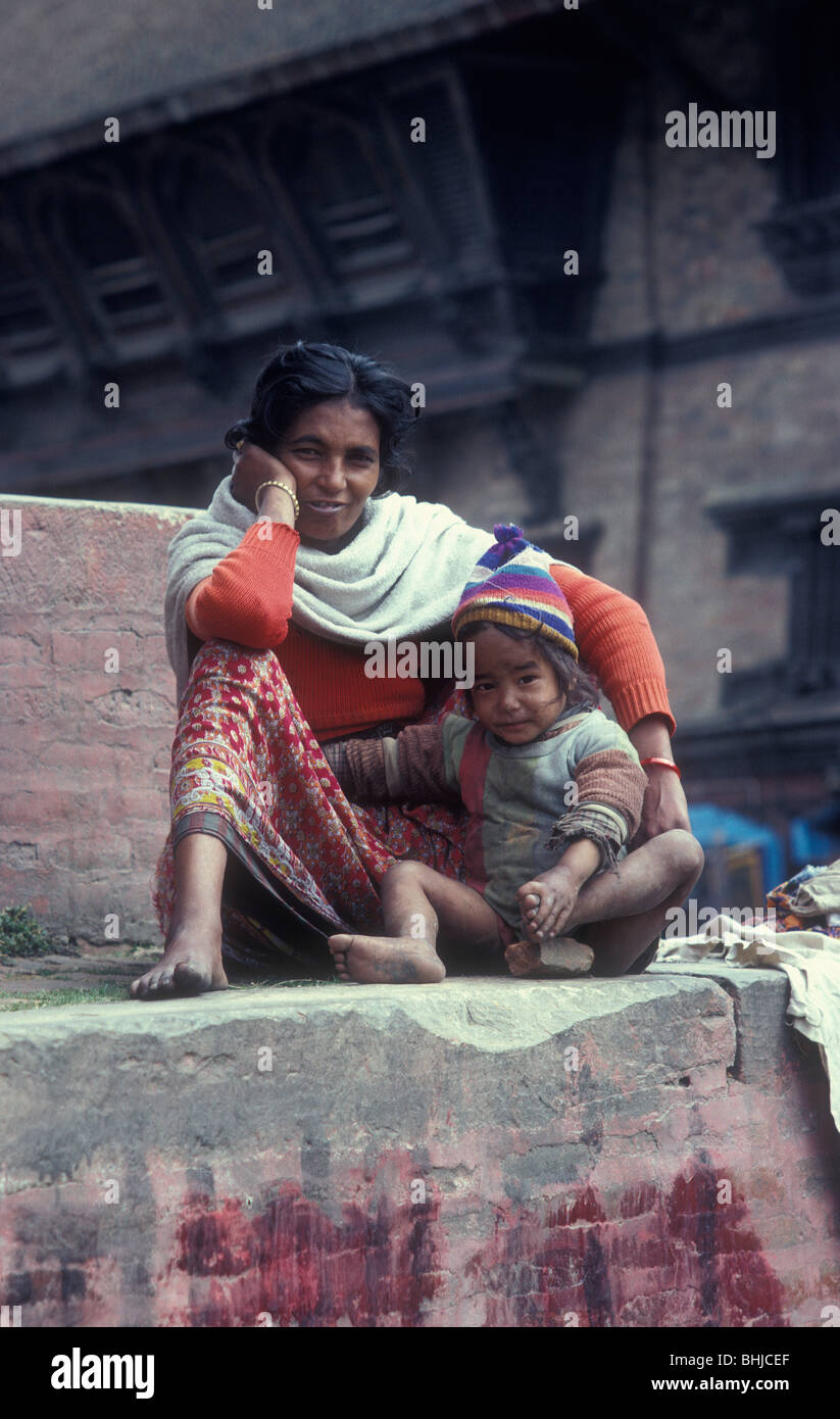 woman and kid Stock Photo - Alamy