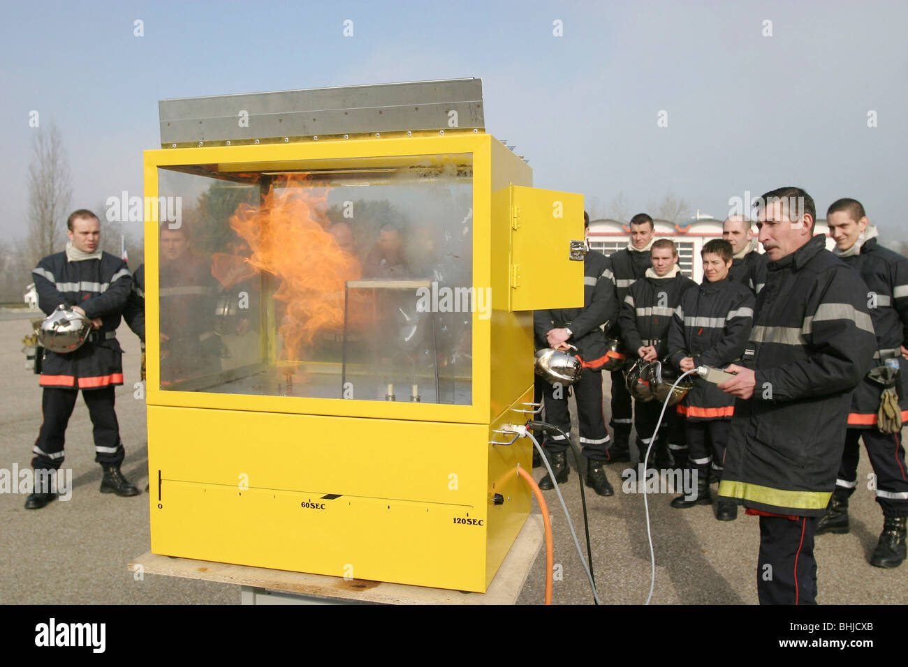 Simulation of a gas explosion hi-res stock photography and images - Alamy