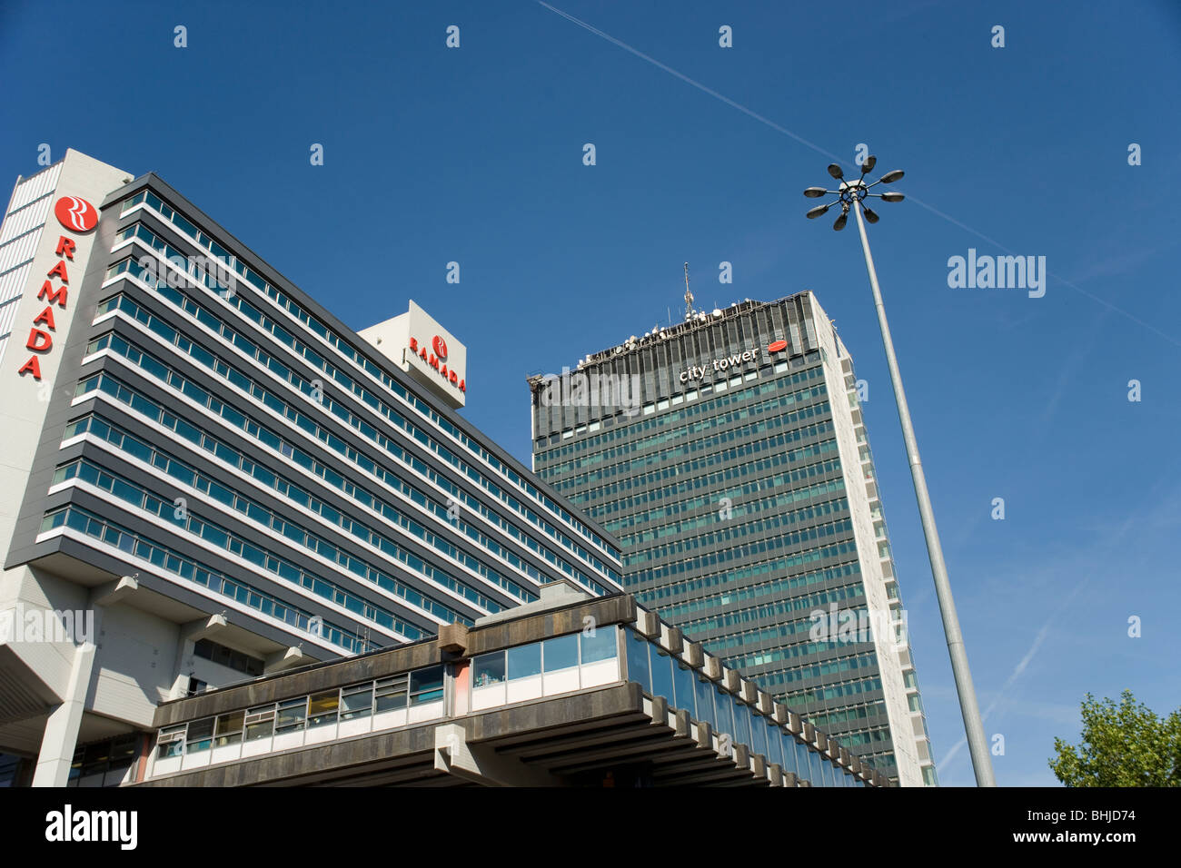 City Tower on Piccadilly Square in Manchester Stock Photo - Alamy