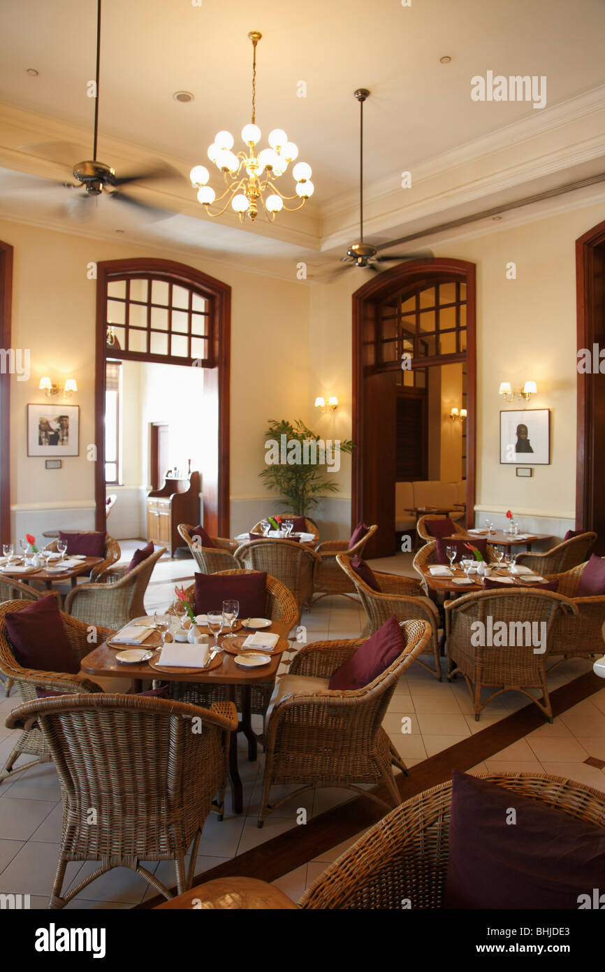 Myanmar, Burma, Yangon, Rangoon, Strand Hotel, restaurant Stock Photo ...