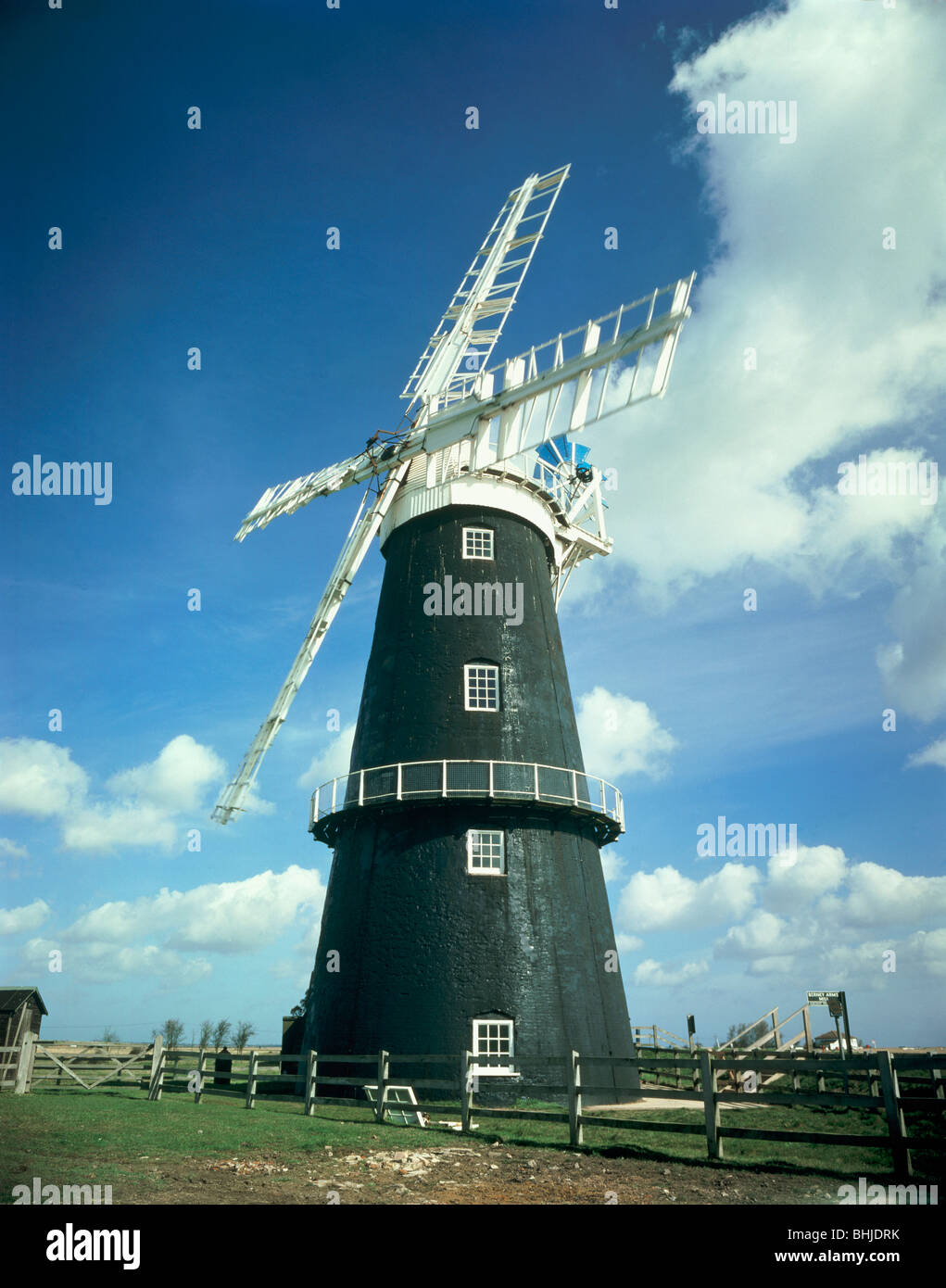 Berney Arms Mill, Norfolk, 1985. Artist: Unknown Stock Photo - Alamy