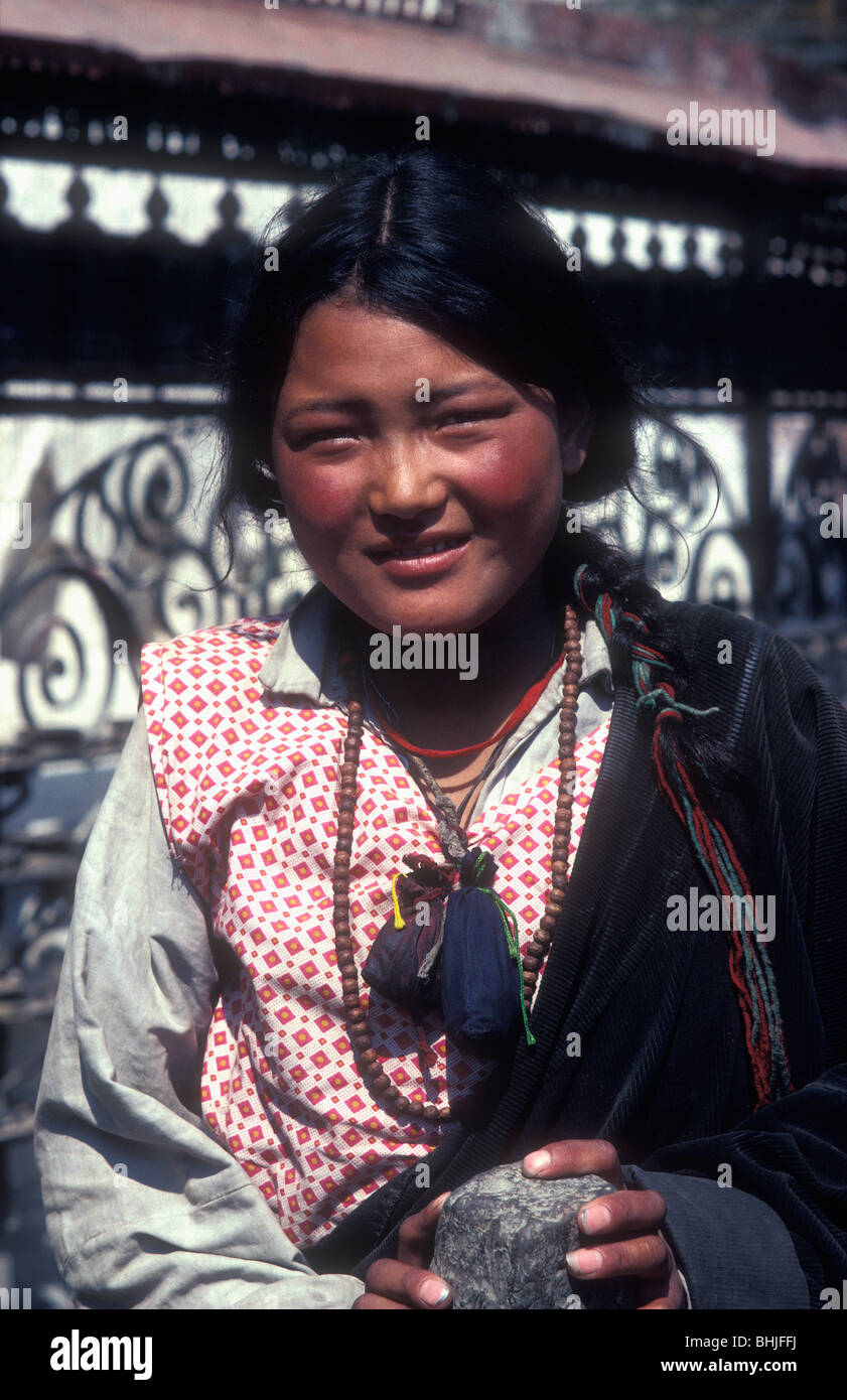 portrait in Nepal Stock Photo - Alamy
