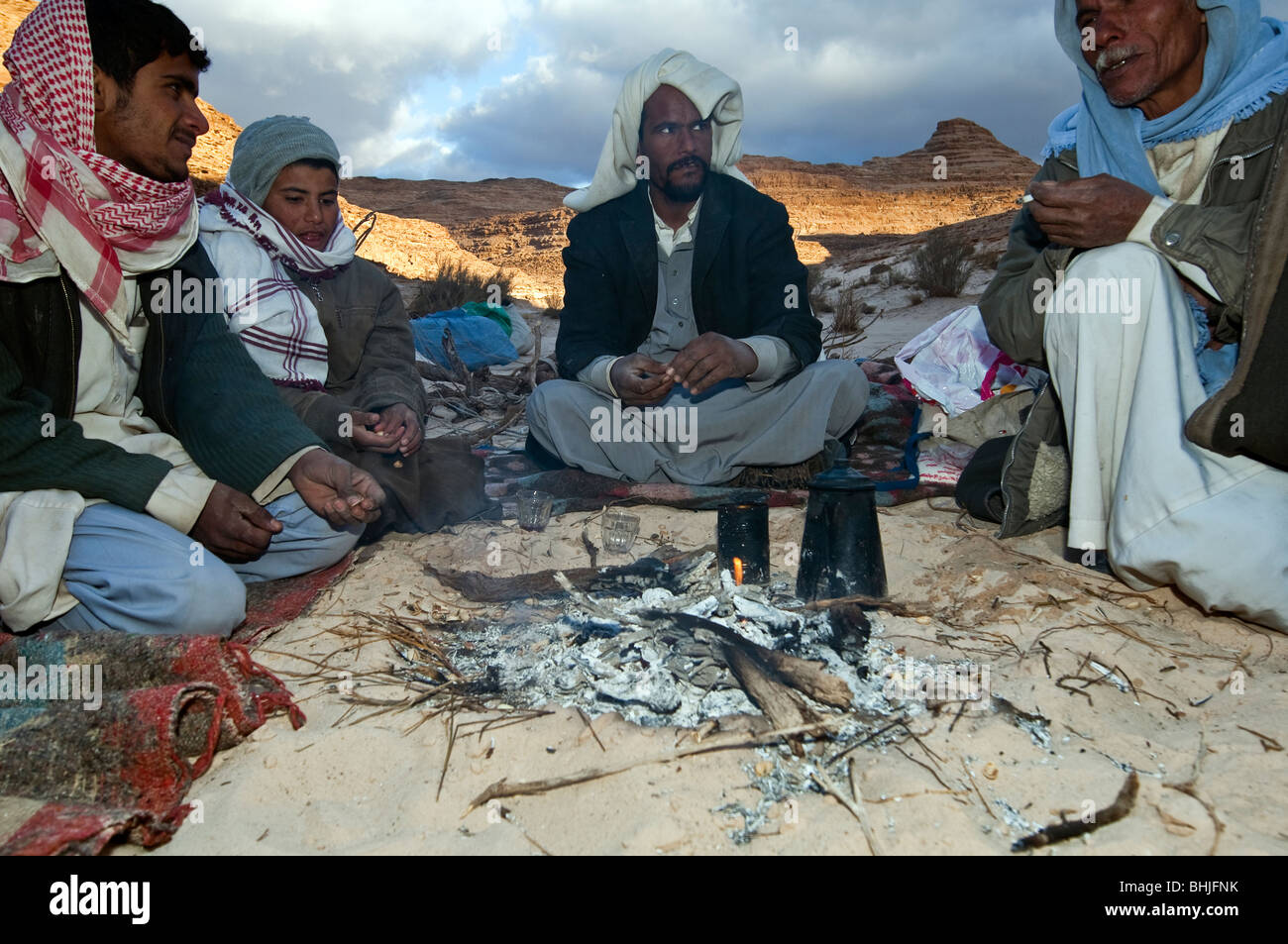 Sinai Bedouins People of the Desert Stock Photo - Alamy