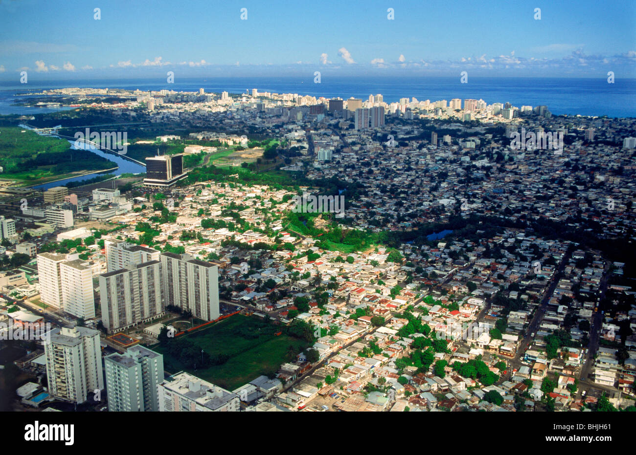 Puerto rico aerial city hi-res stock photography and images - Alamy