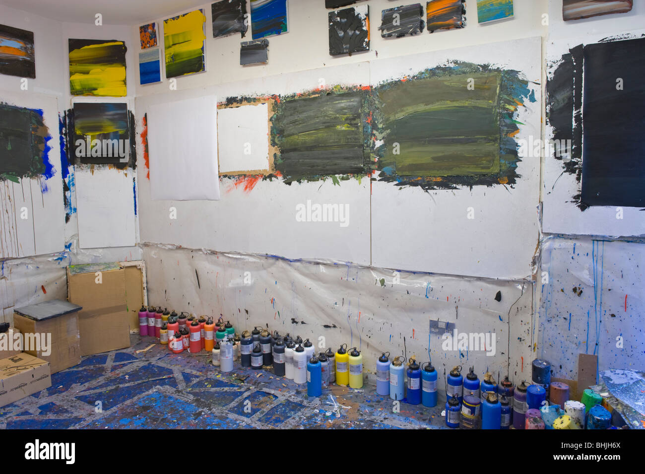 Welsh artist painting hi-res stock photography and images - Alamy