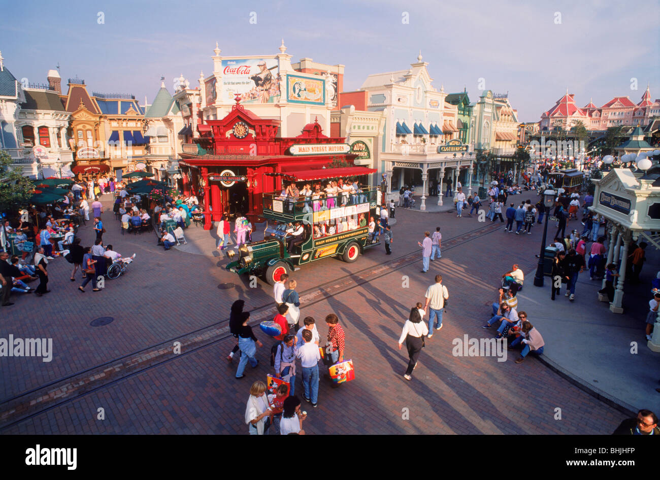 Euro Disneyland or Eurodisney at Euro Disney Resort near Paris with ...