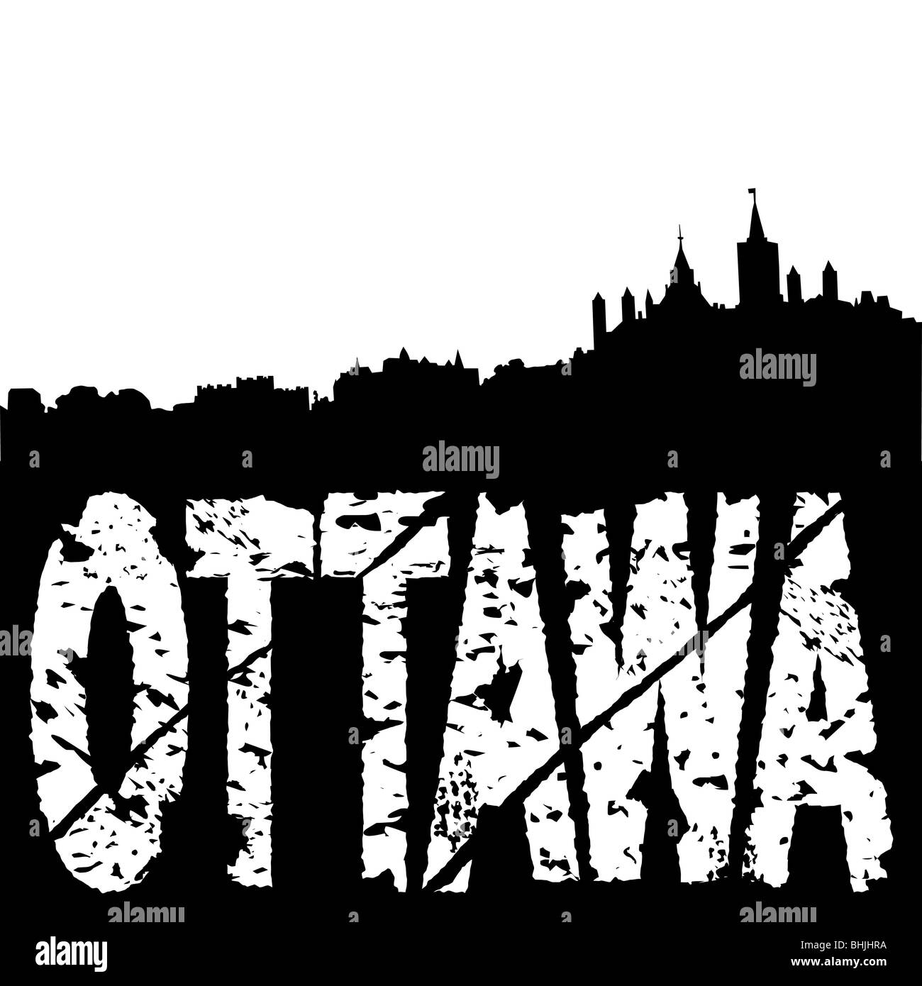 Canada architecture ottawa Black and White Stock Photos & Images - Alamy