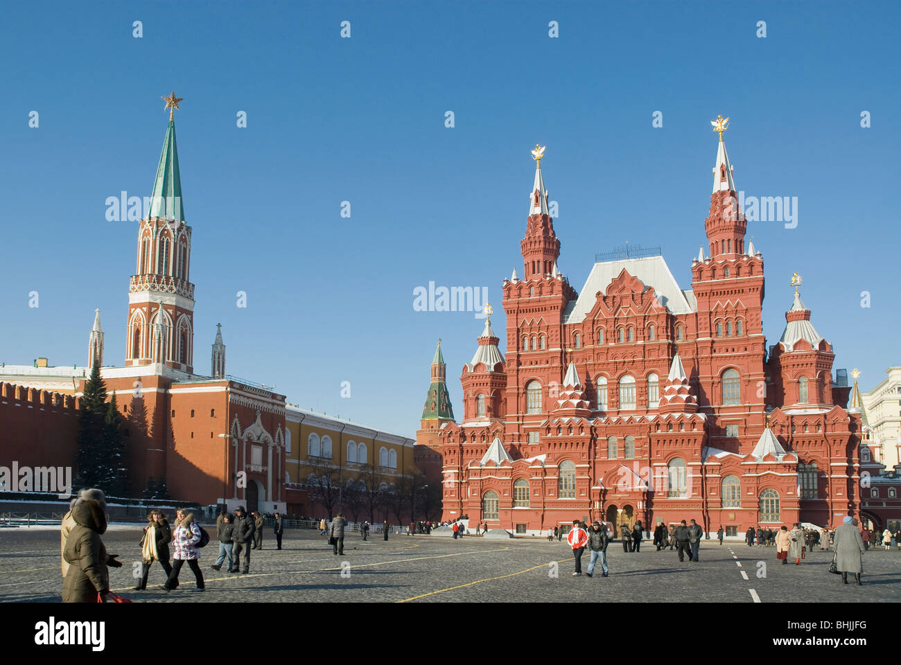 Moscow Red Square Stock Photo - Alamy